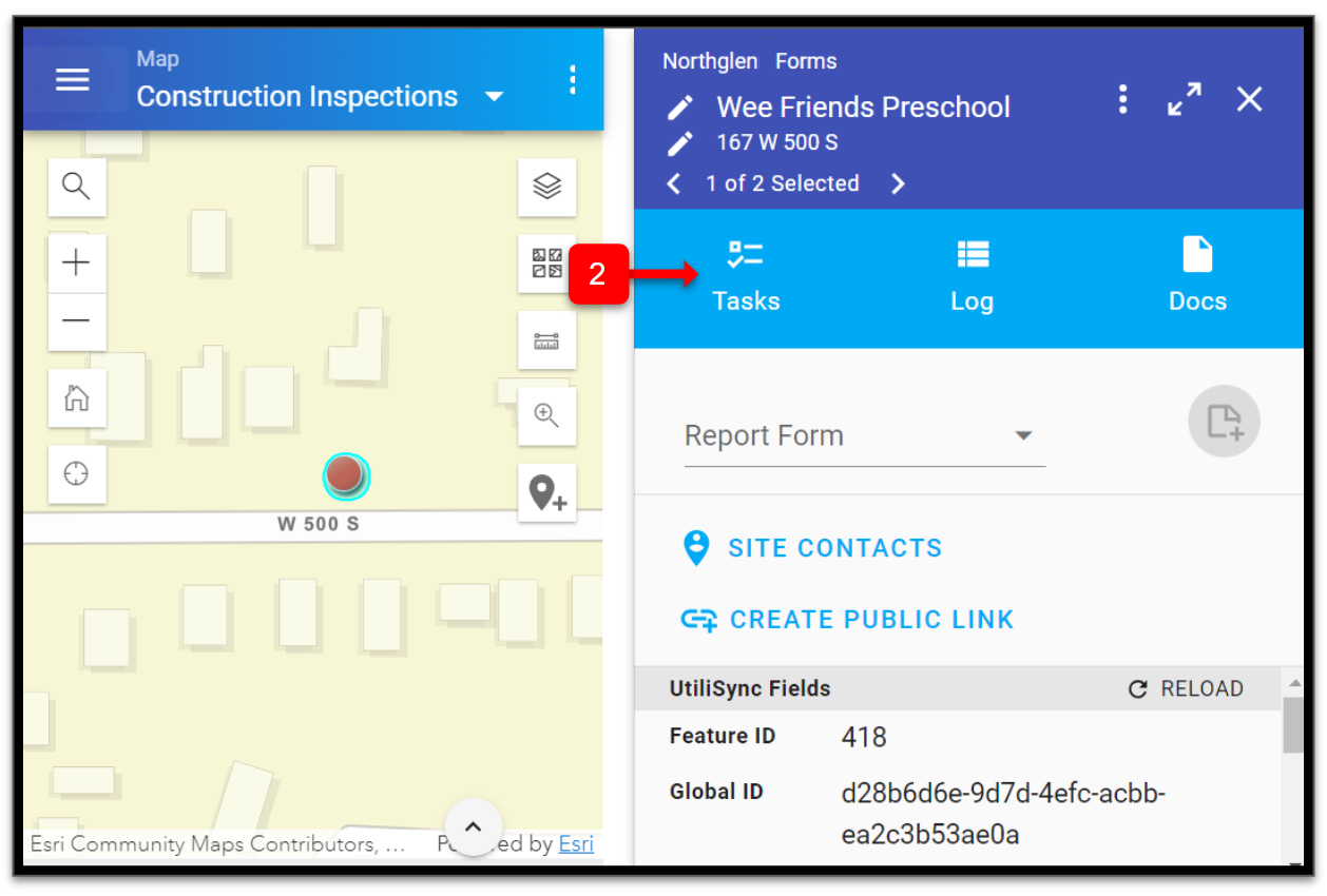 Create Tasks - UtiliSync