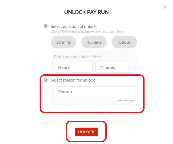 Locking Payroll - Hectre Help