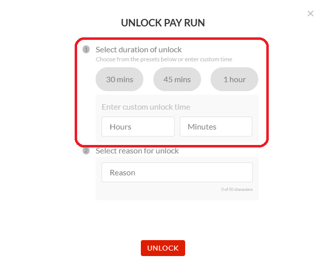 Locking Payroll - Hectre Help