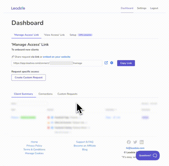 How to Edit Standard & Custom Requests - Leadsie Knowledge Base