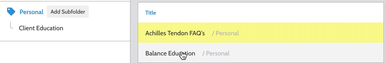 Client Education - SimpleSet Support