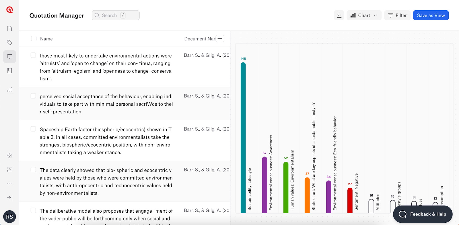 What is Quotation Manager? - ATLAS.ti Help in English
