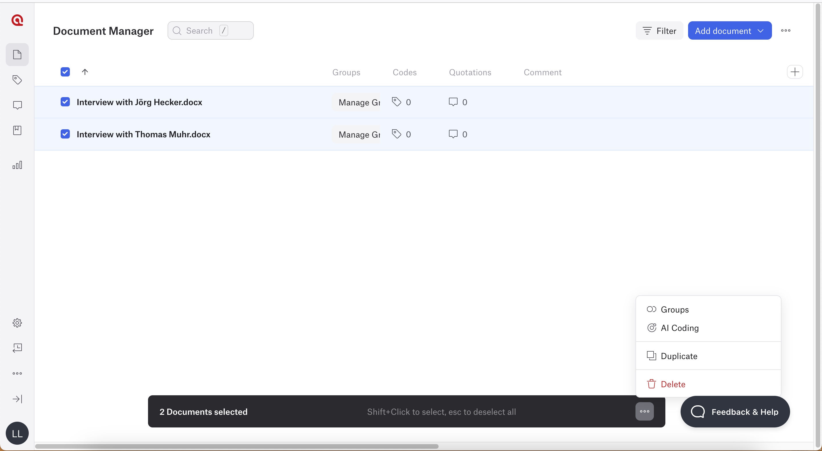 What is AI Coding? - ATLAS.ti Help in English