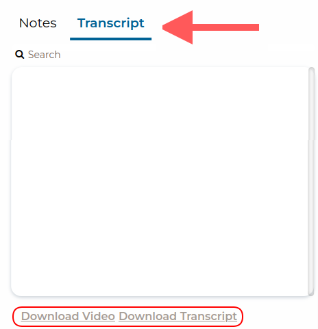 View Recordings and Transcripts - Saga Connect Knowledge Base