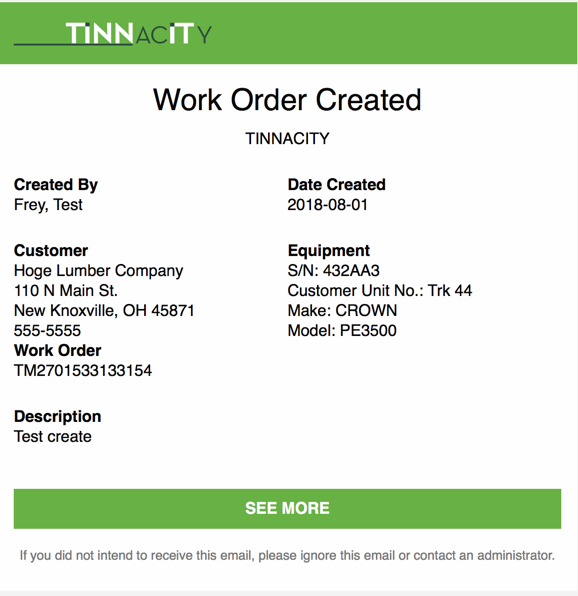 Reconciling TM Work Orders in Softbase - Tinnacity's Knowledge Base