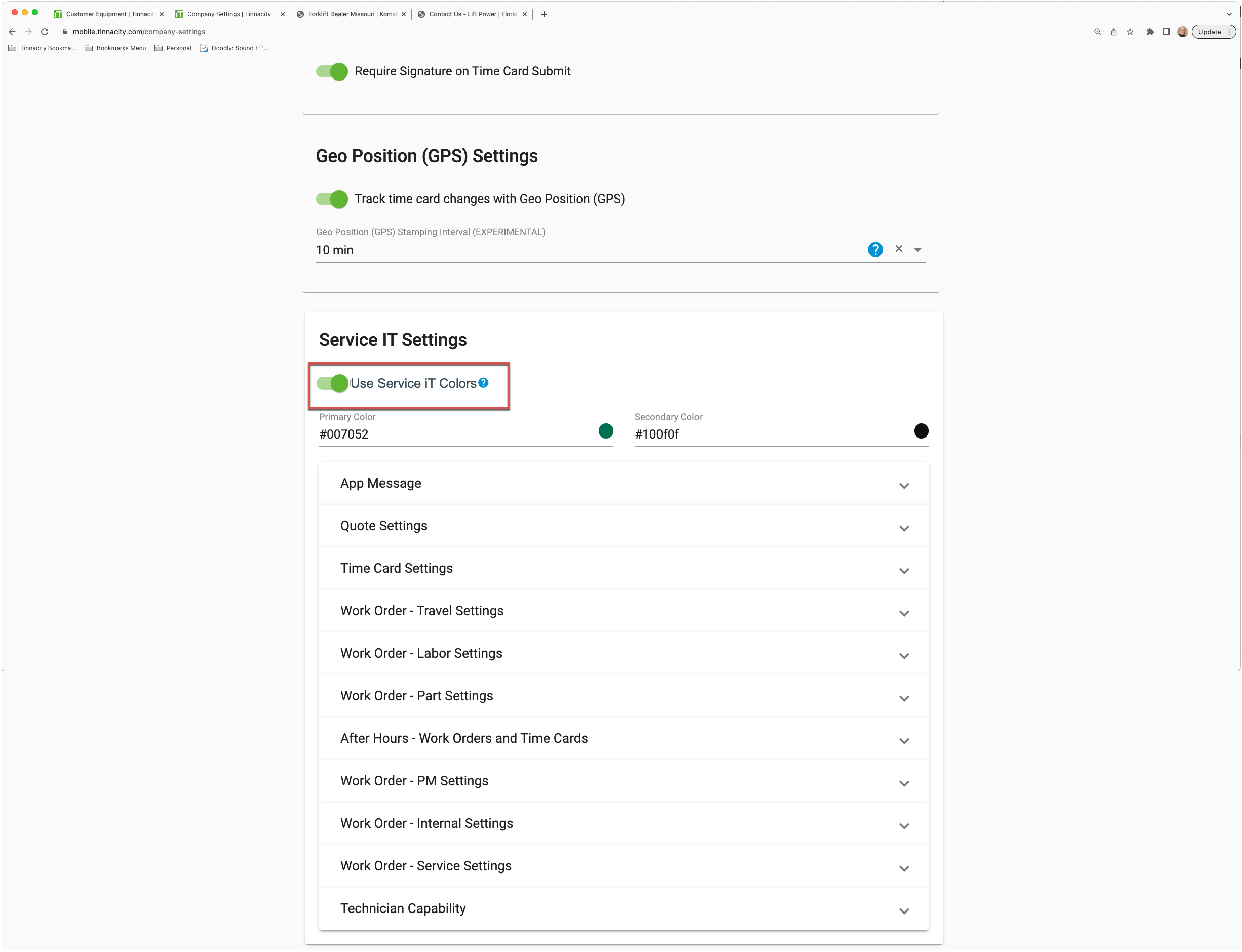 Customize Service IT App Colors Tinnacity s Knowledge Base customize-service-it-app-colors-tinnacity-s-knowledge-base