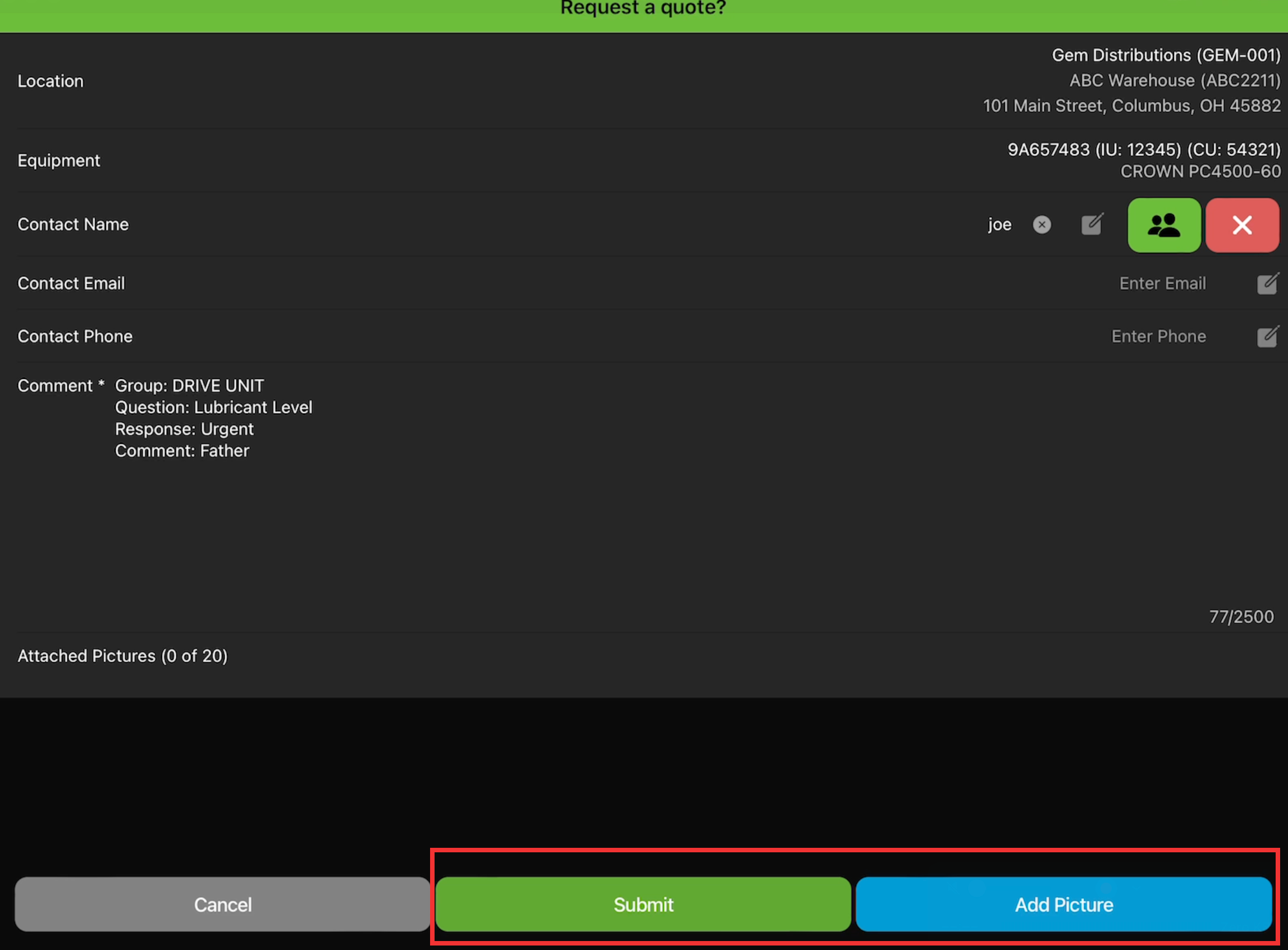 Equipment Checklist - Tinnacity's Knowledge Base