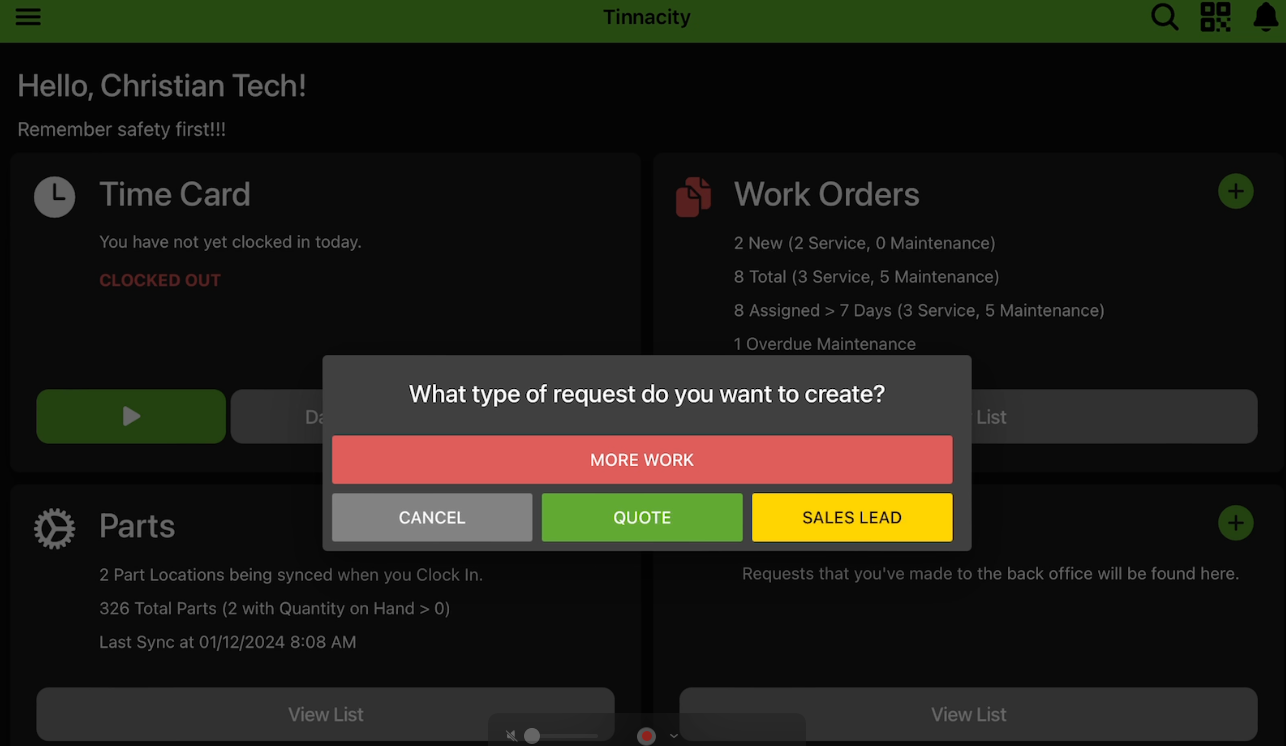 Home Screen - Tinnacity's Knowledge Base