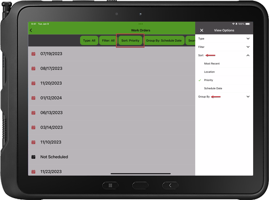 Service Schedule overview - Tinnacity's Knowledge Base