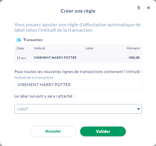 Comment ajouter une règle d'affectation automatique de label ...