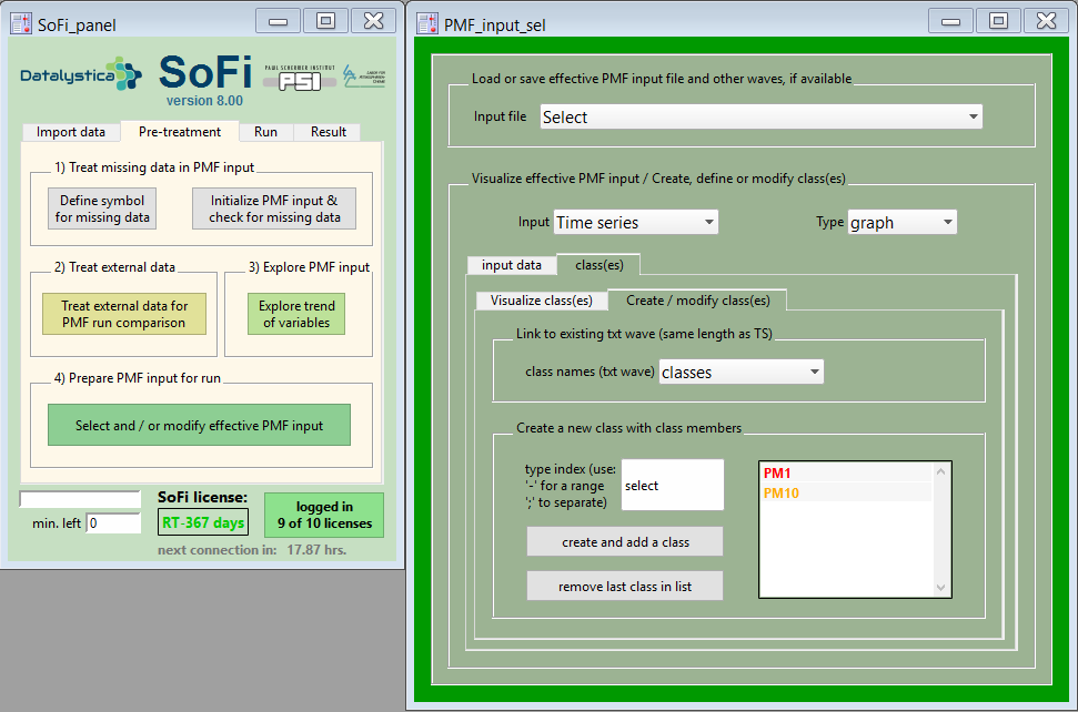 Create classes - Datalystica