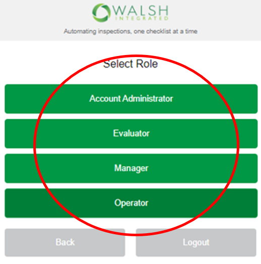 How to Switch User Roles - Walsh Integrated Knowledge Base