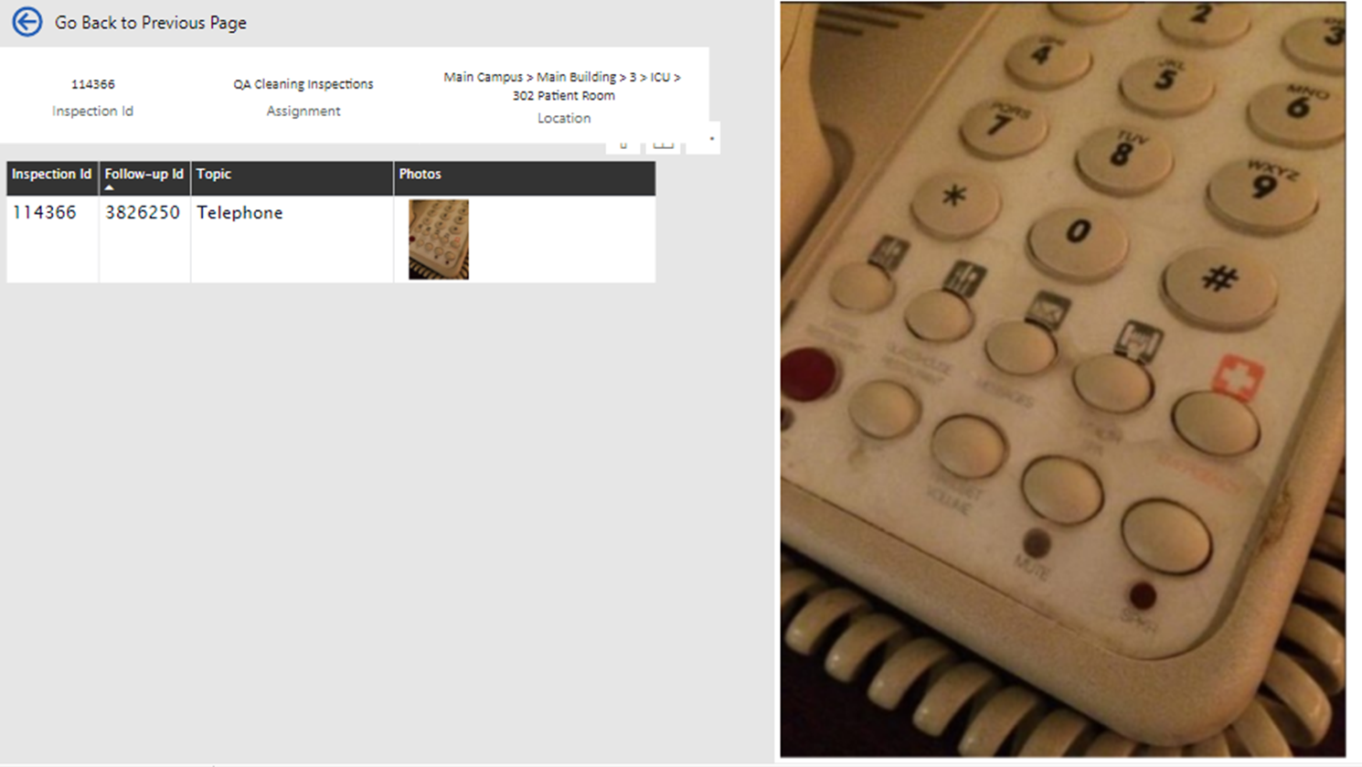 Inspection Details Report - Walsh Integrated Knowledge Base