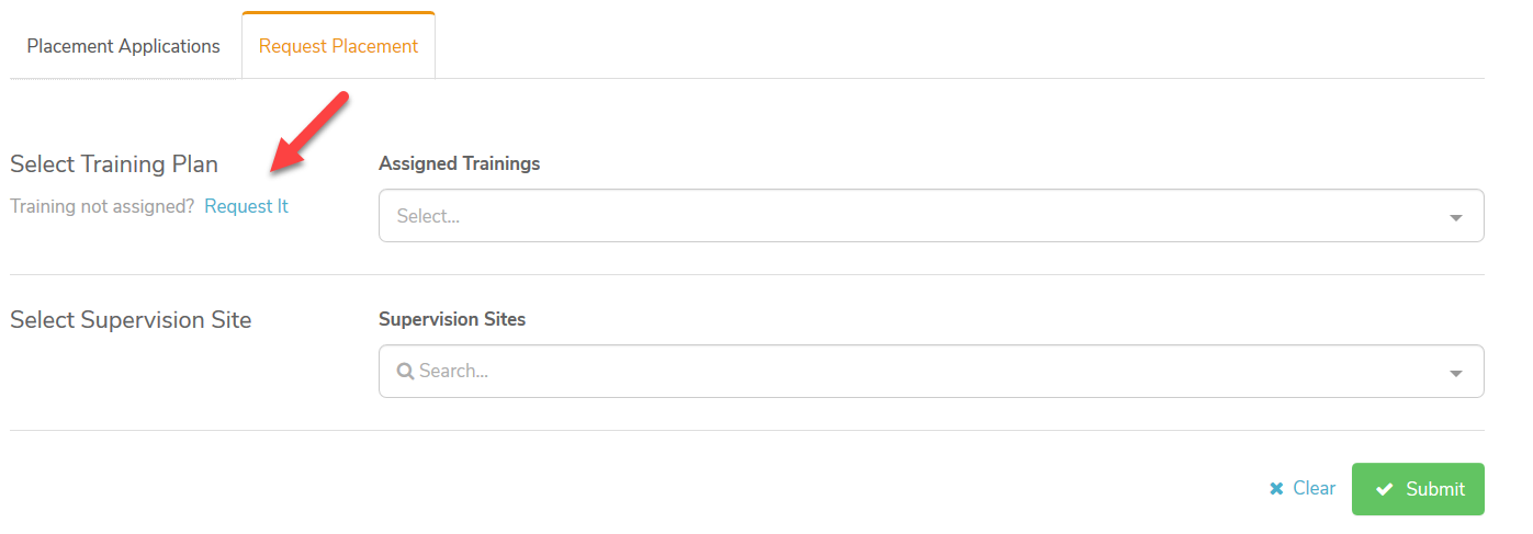Step 3: How to Create Placement Application(s) - Supervision Assist