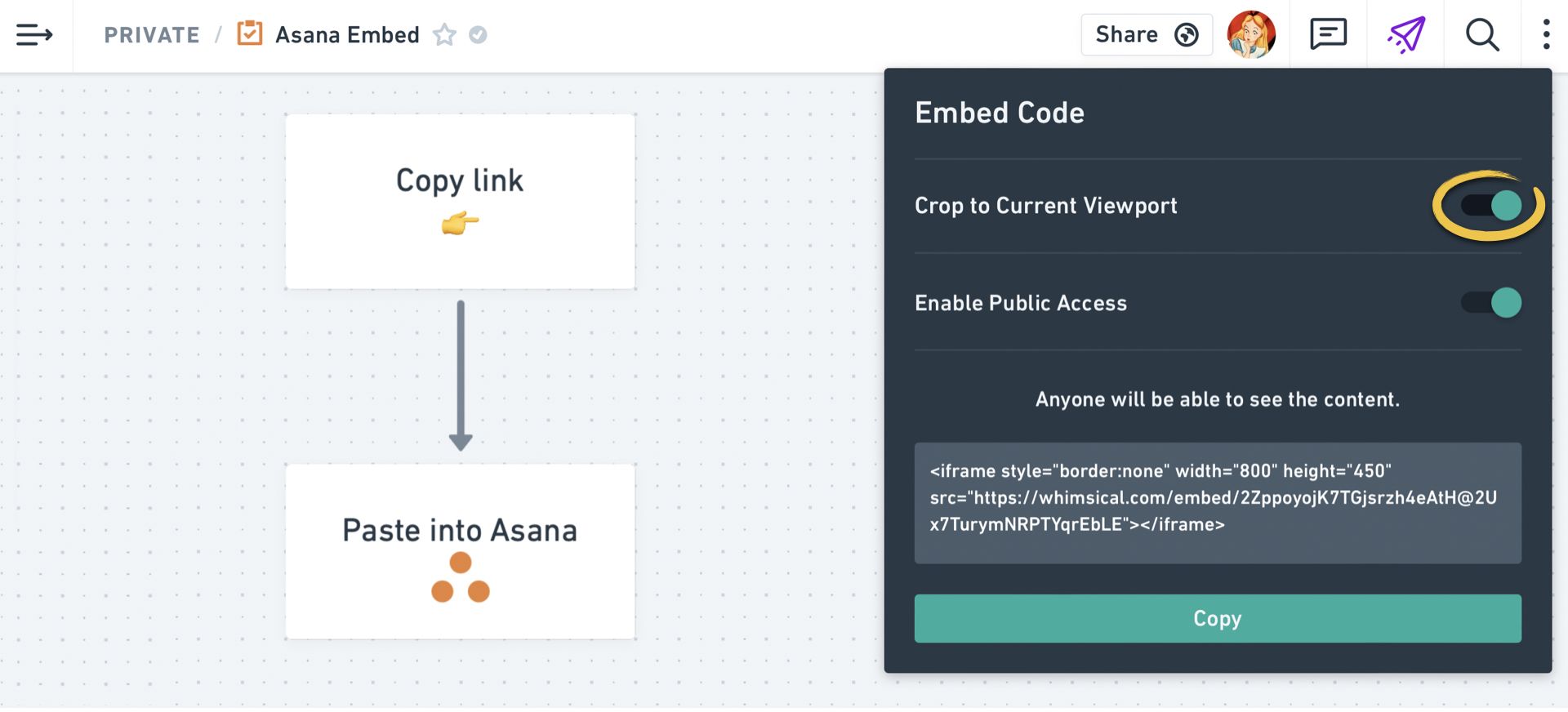 Embedding Files In Asana Whimsical Help Center
