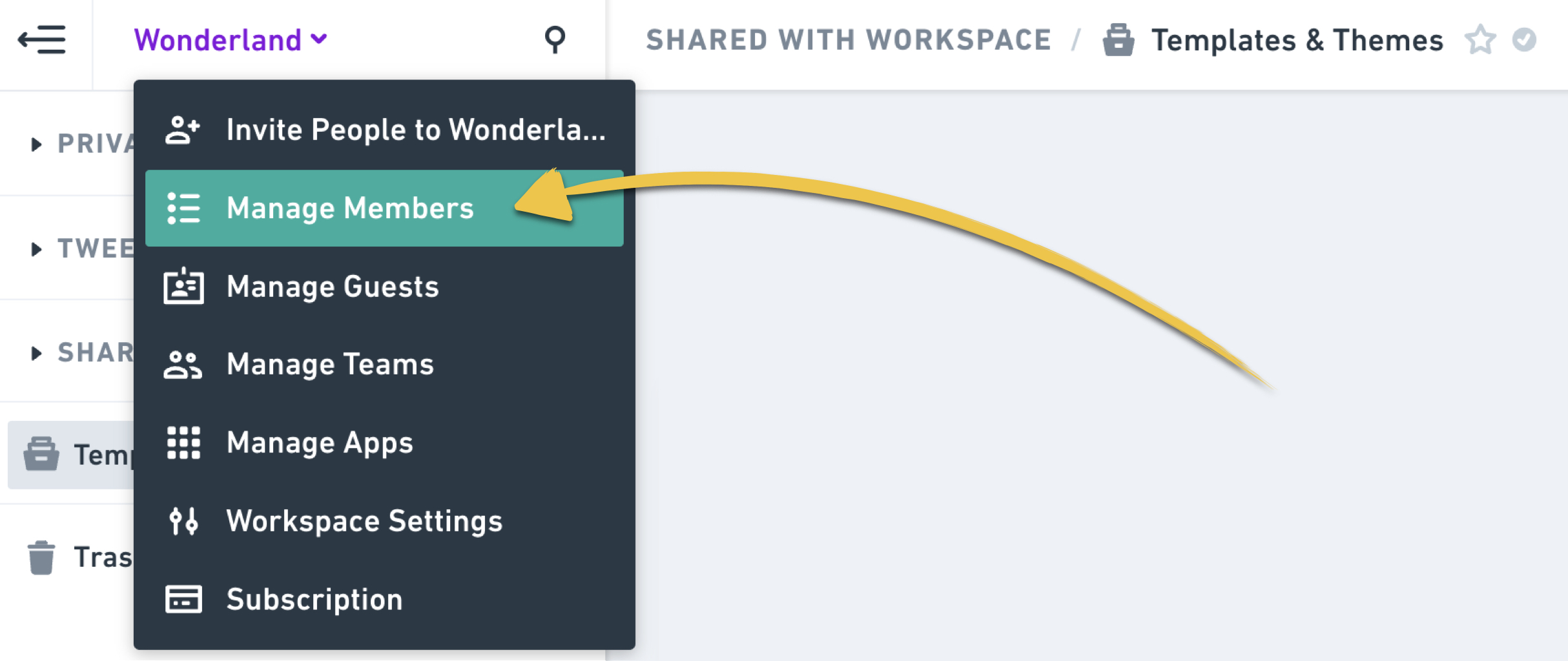 Changing workspace members' roles - Whimsical Help Center