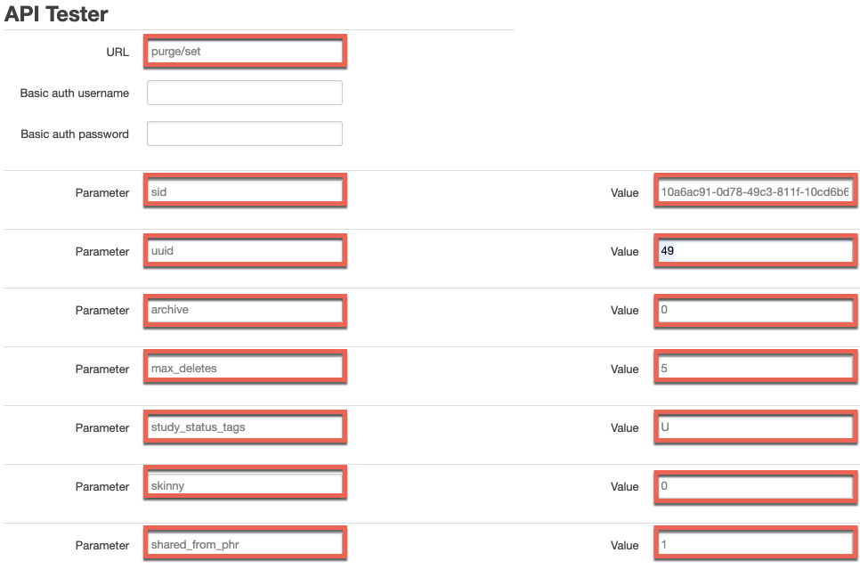 Creating Purge Rules (Study & HL7) - Cimar Knowledge Base