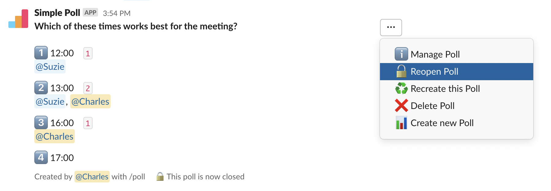 How do I close a poll? - Simple Poll Support Docs