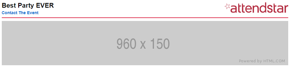 Adding an Event Banner - AttendStar Knowledge Base