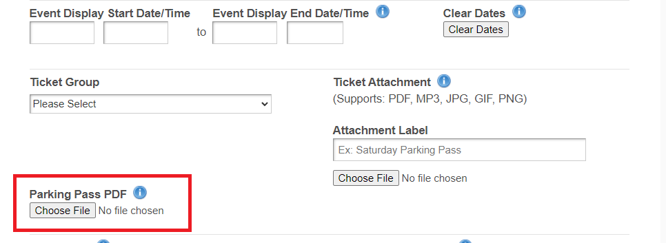 Add A Parking Pass - AttendStar Knowledge Base