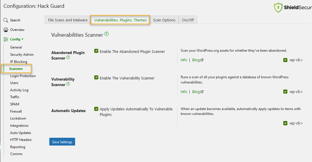 A Complete Guide To The Shield Security Scans - Shield Security for WordPress Knowledge Base