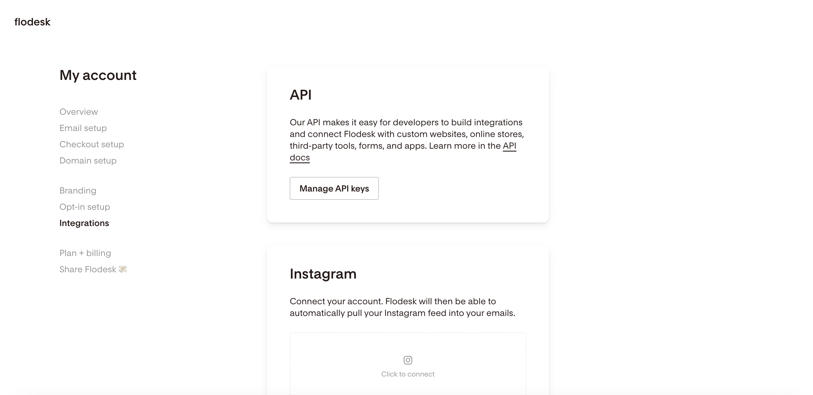 Flodesk - Help Center