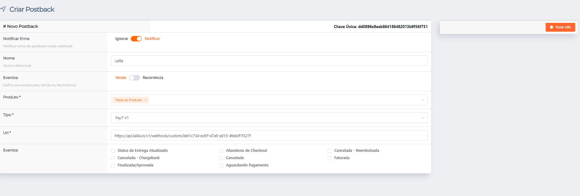 Como integrar com a Lailla - PayT