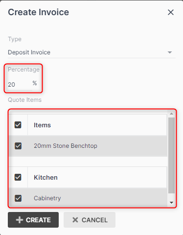 How to invoice from a quote - Jobman