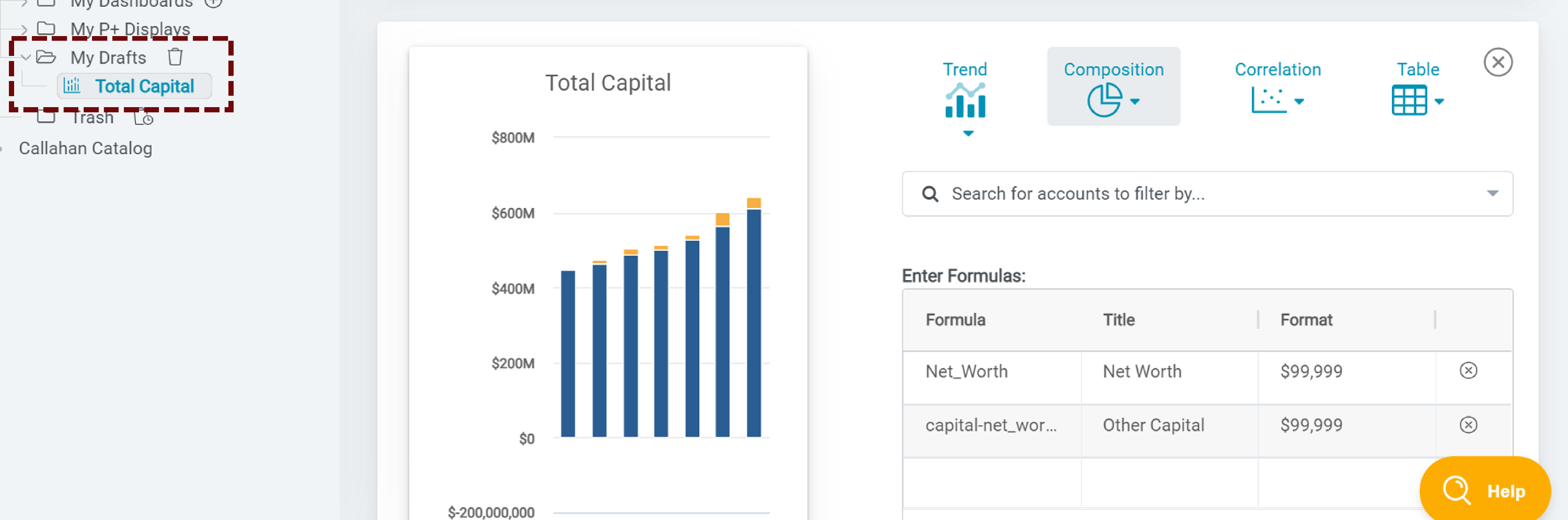 Edit A Chart - Callahan & Associates, Inc. Knowledge Base