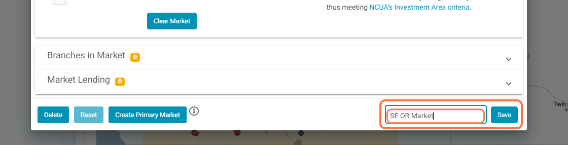 How To Create a Custom Market - Peer Suite Knowledge Base