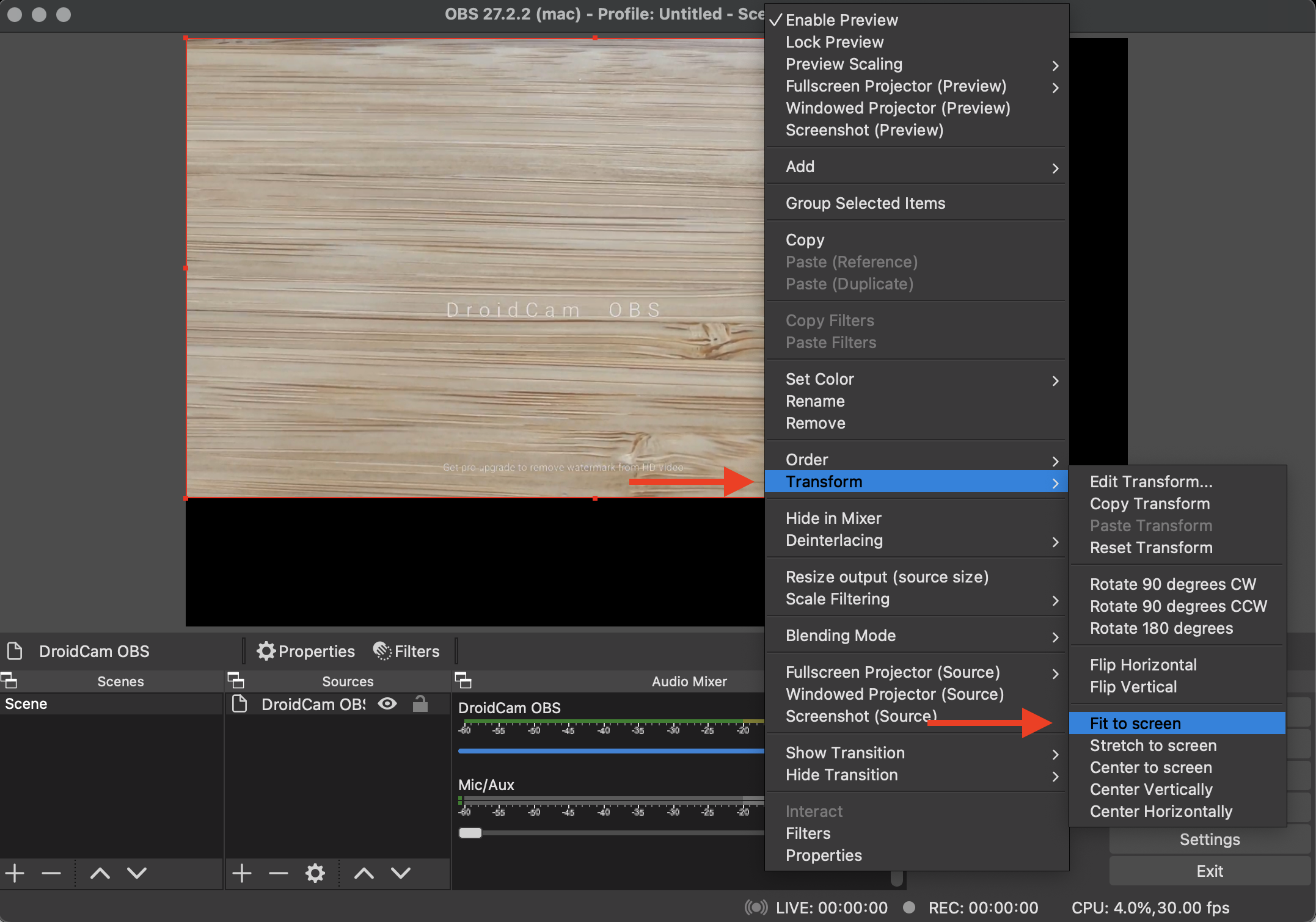 Setup the OBS Camera App for your Android - Union Helpdesk