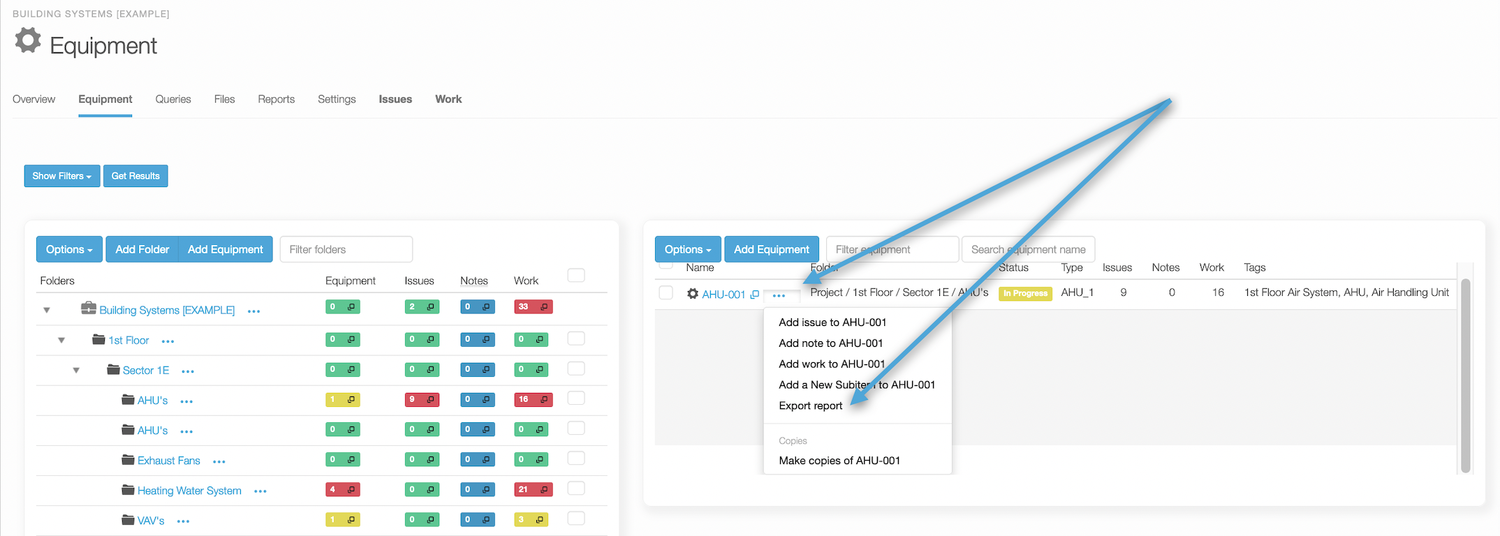 Reports and Exports - BlueRithm Knowledge Base