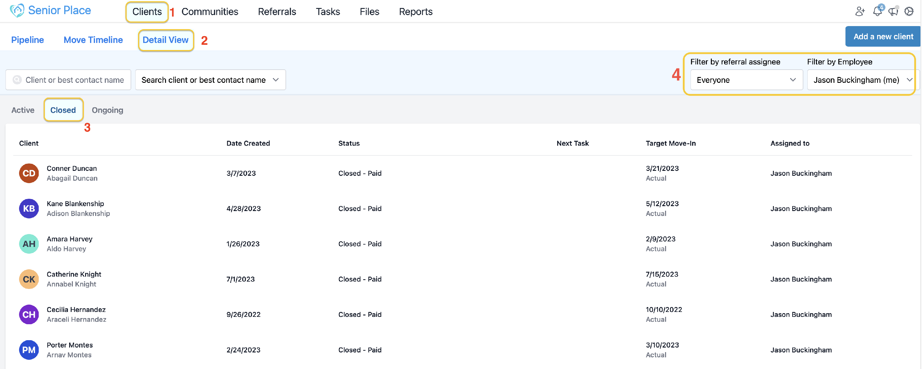 How to Find Closed Clients - Knowledgebase How to Find Closed Clients - Knowledgebase