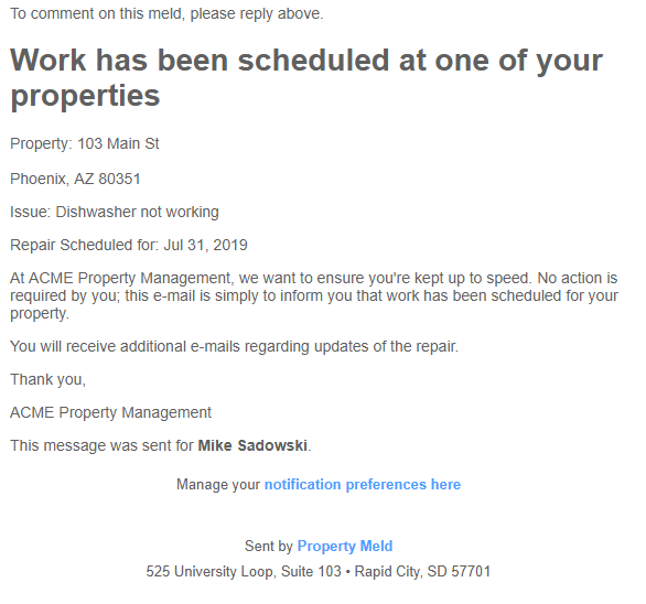 Communicating Maintenance and Work Orders in Property Meld - Nestwell ...
