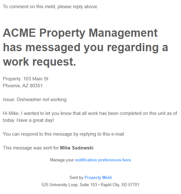 Communicating Maintenance and Work Orders in Property Meld - Nestwell ...
