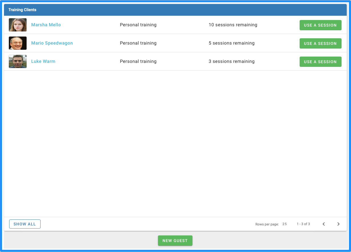Using the Clients Screen - Gym Insight Knowledge Base