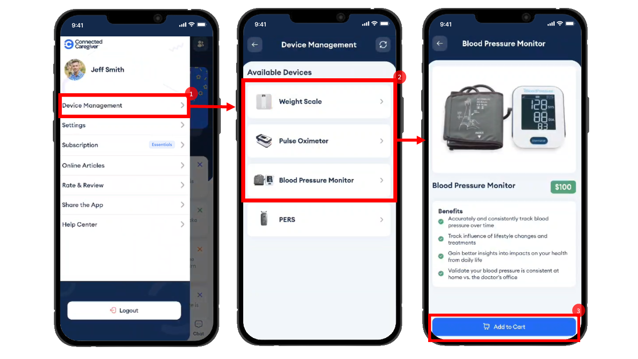 Managing Your Subscription - Connected Caregiver Knowledge Base