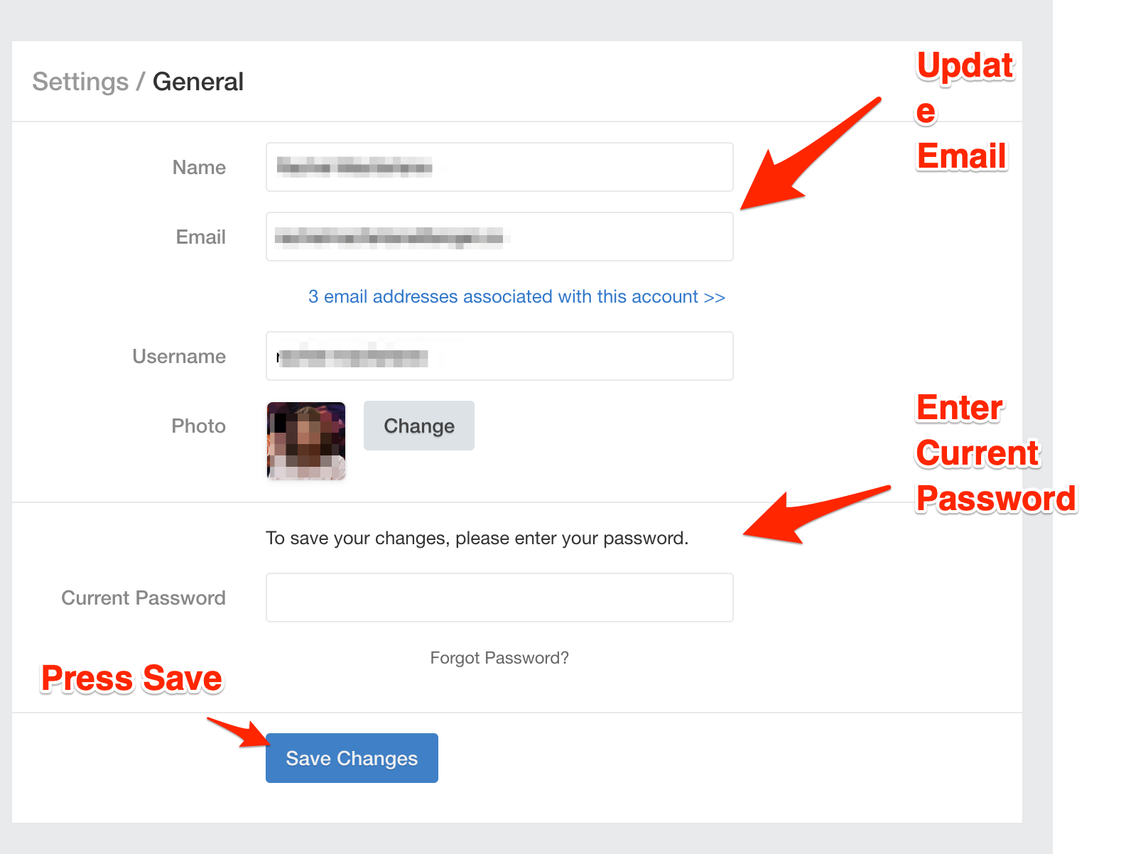 How Do I Change My Account And Contact Email Wellfound Support How Do I Change My Account And Contact Email Wellfound Support