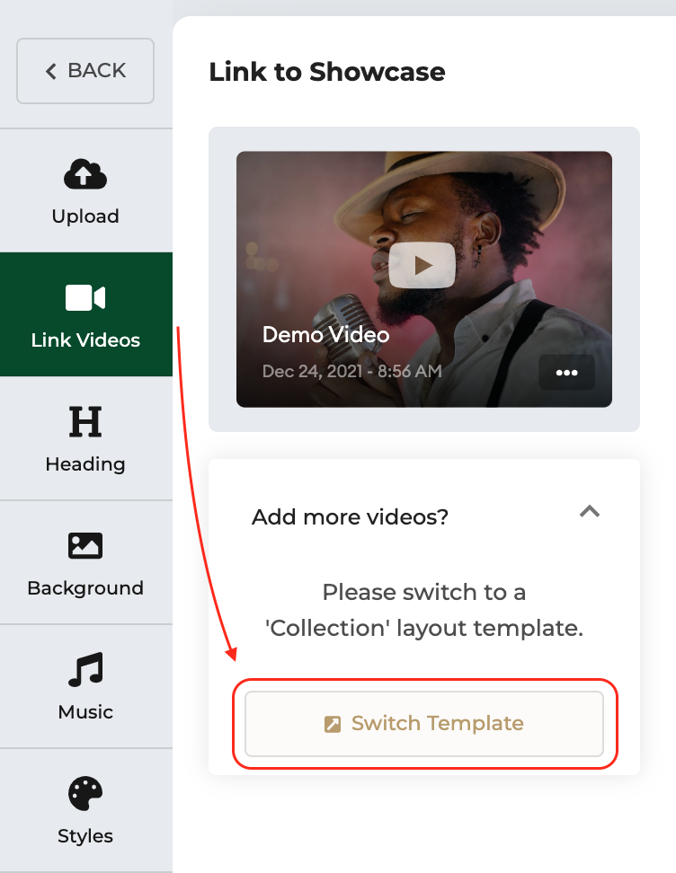Changing a Single-Video Gallery to a Collection - VidFlow Help Center
