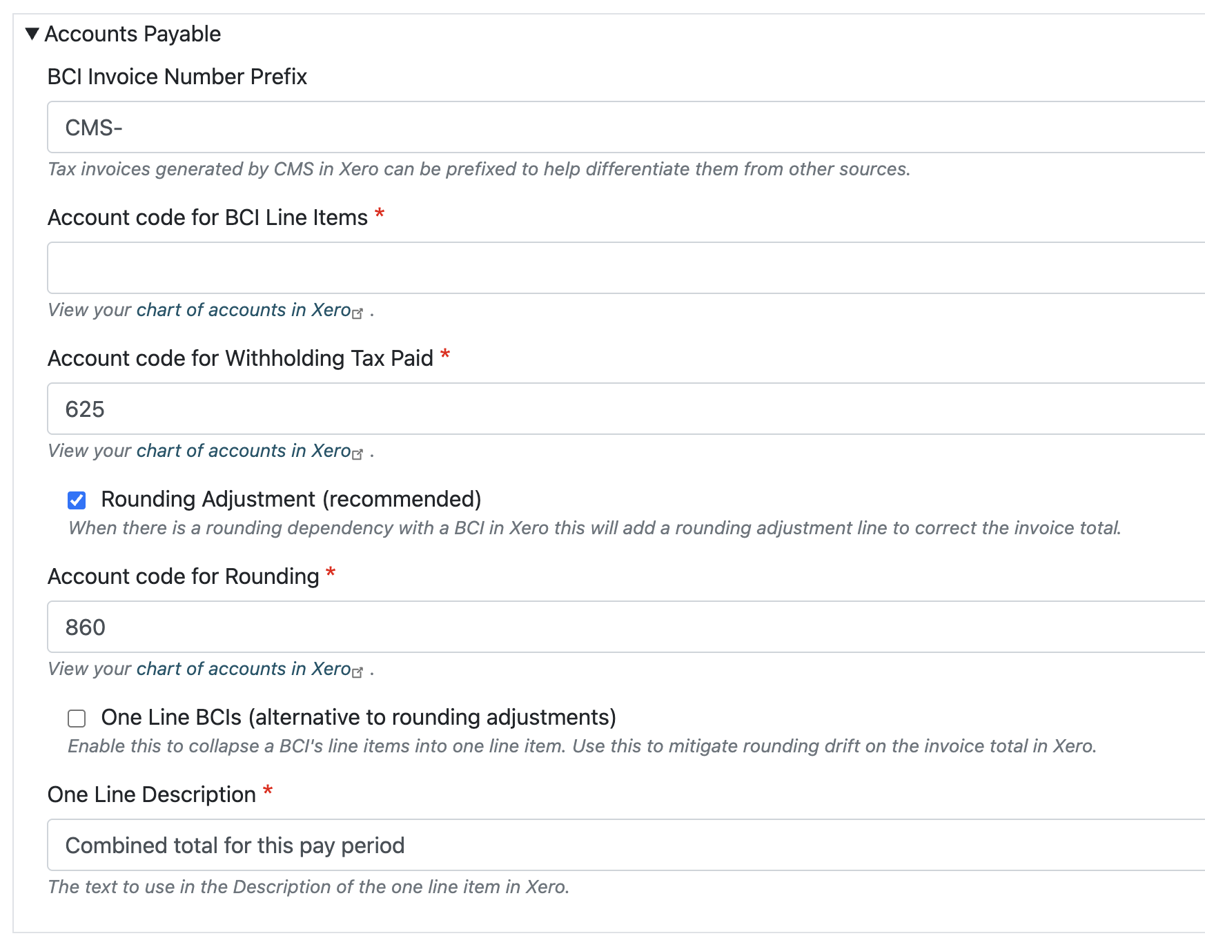 Connect CMS to Xero - Client Management System