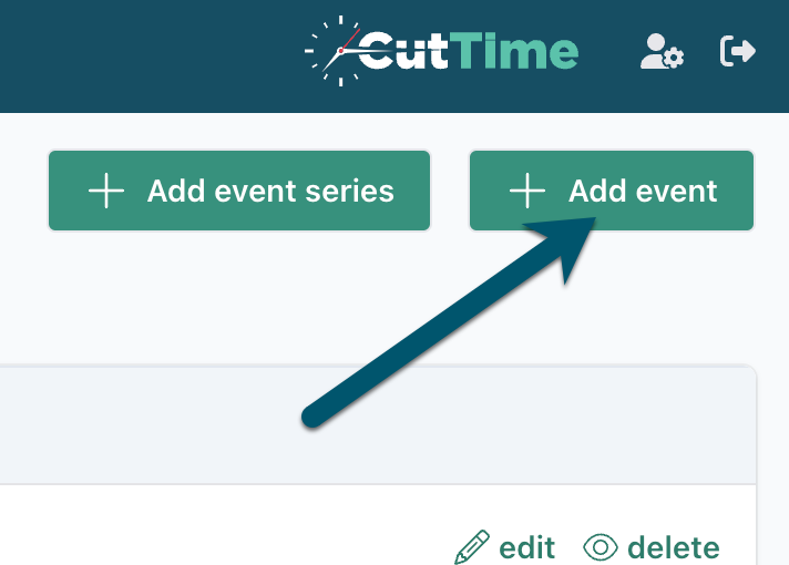 Events and Event Series - CutTime Next Gen Knowledge Base