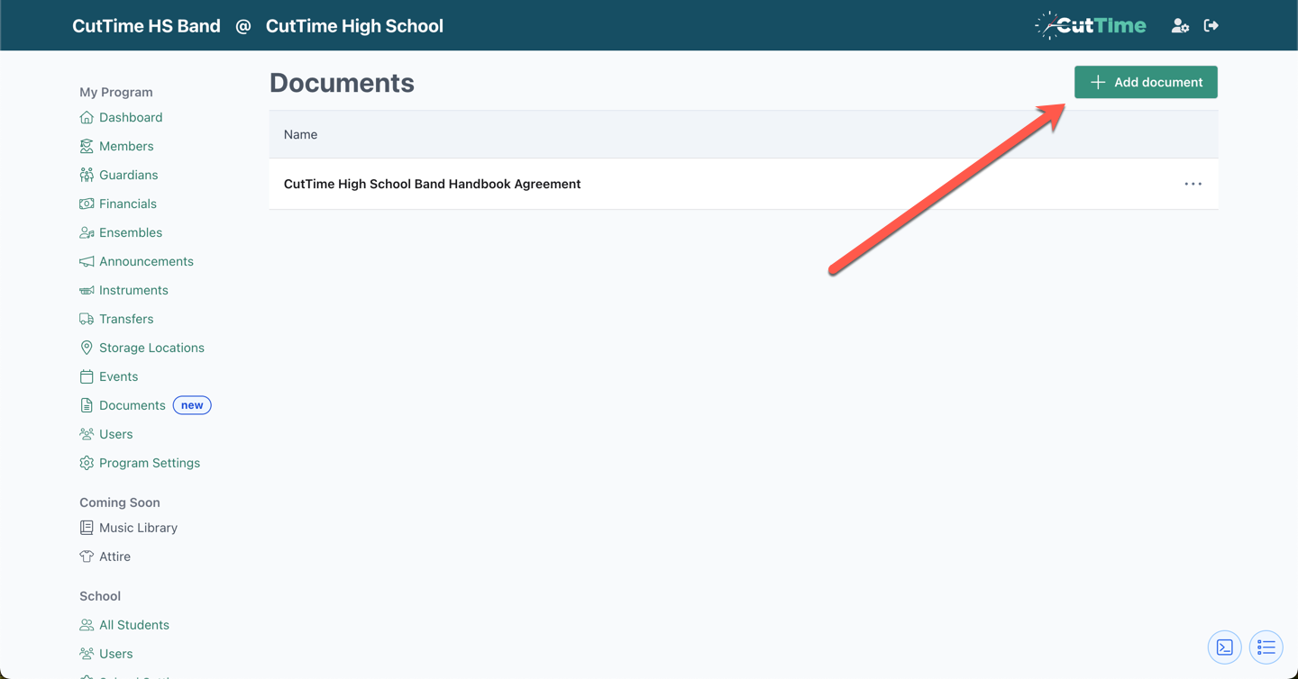 Documents Overview - CutTime Next Gen Knowledge Base