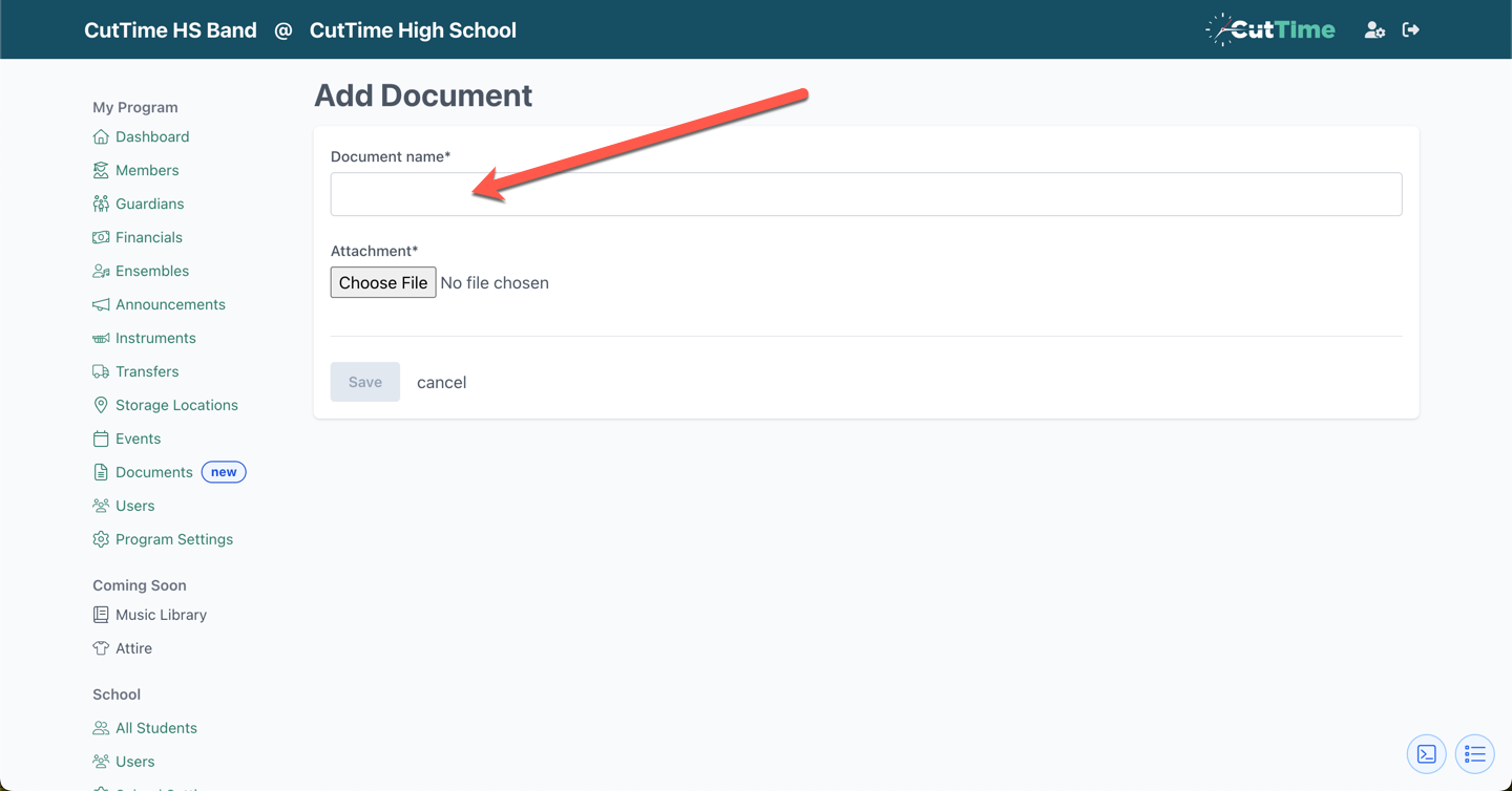 Documents Overview - CutTime Next Gen Knowledge Base