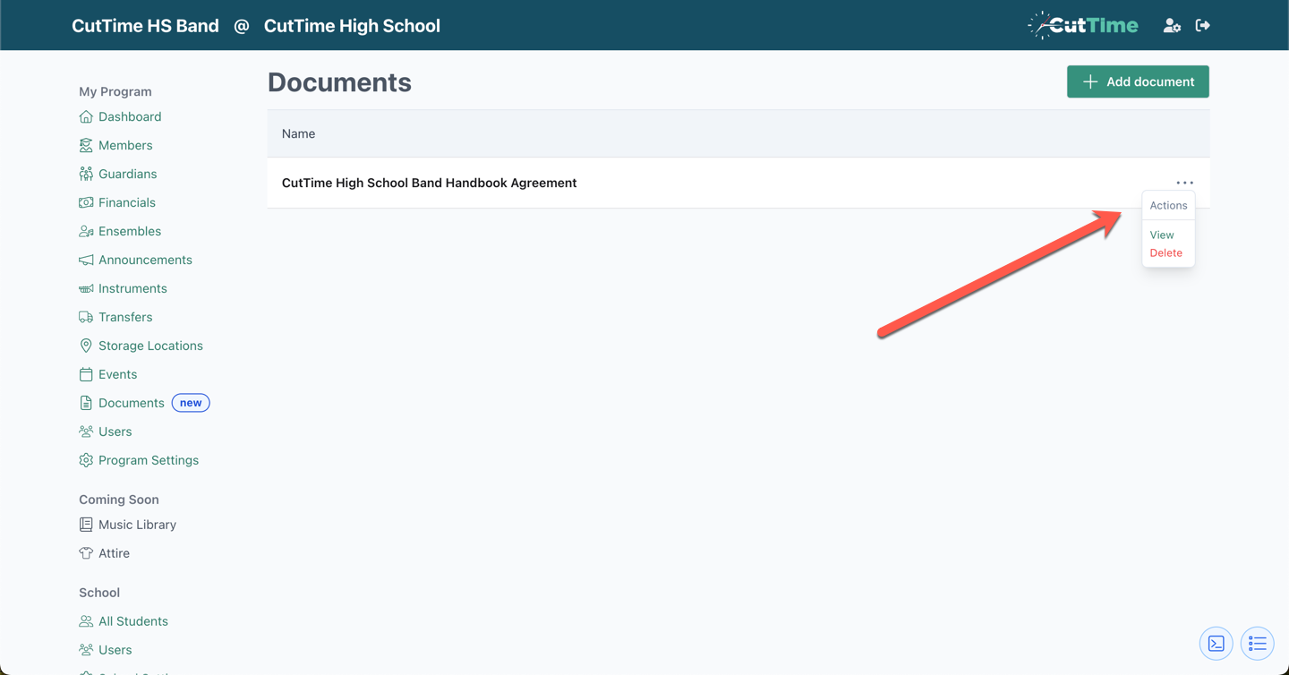 Documents Overview - CutTime Next Gen Knowledge Base