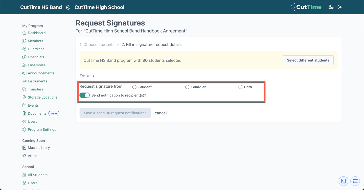Documents Overview - CutTime Next Gen Knowledge Base
