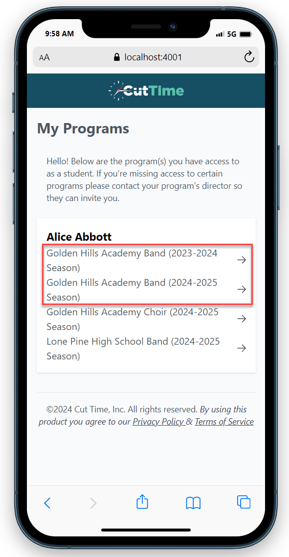 End-of-Year Overview - CutTime Next Gen Knowledge Base