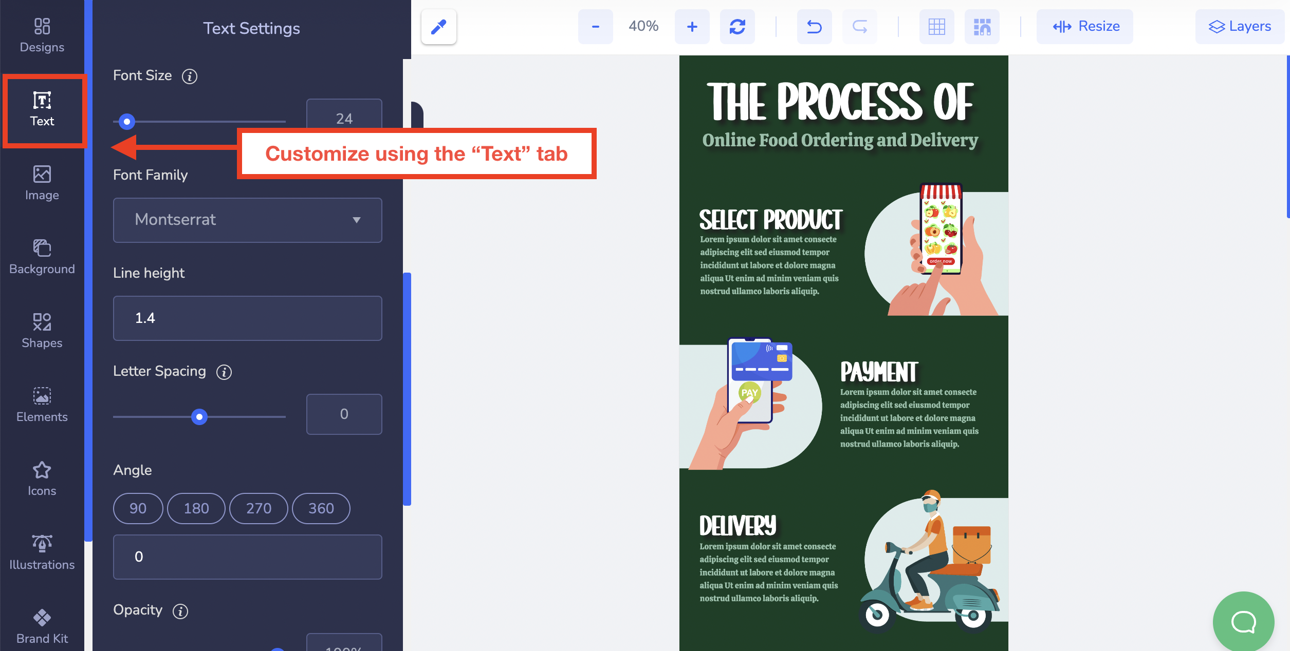 How To Make Infographics On ClickDesigns - ClickDesigns Knowledge Base