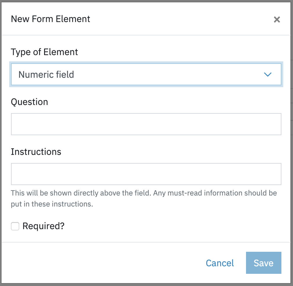 Creating a Custom Form - Sessions Health Help Center