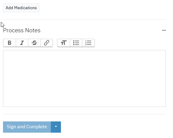 Creating Session Notes - Sessions Health Help Center