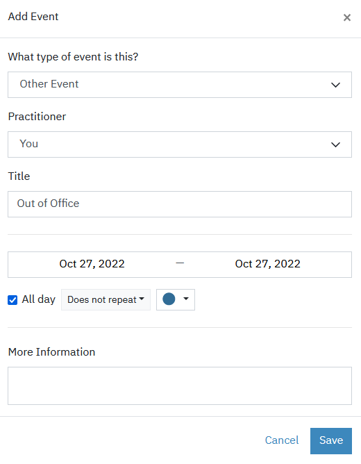Using the Calendar - Sessions Health Help Center